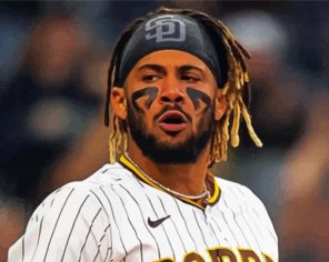 Cool Fernando Tatis Paint By Numbers - Painting By Numbers