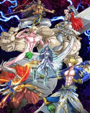 Record Of Ragnarok Paint By Numbers - Painting By Numbers