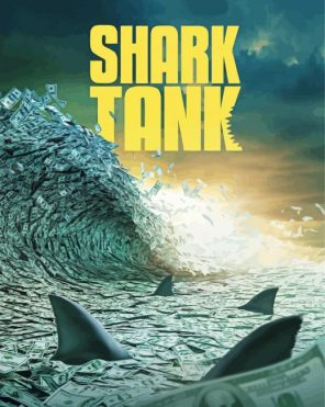 Shark Tank Tv Show Poster Paint By Numbers - Painting By Numbers