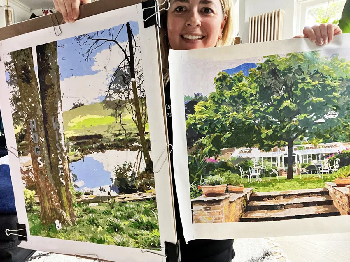 Custom Paint By Numbers Landscape - Painting By Numbers