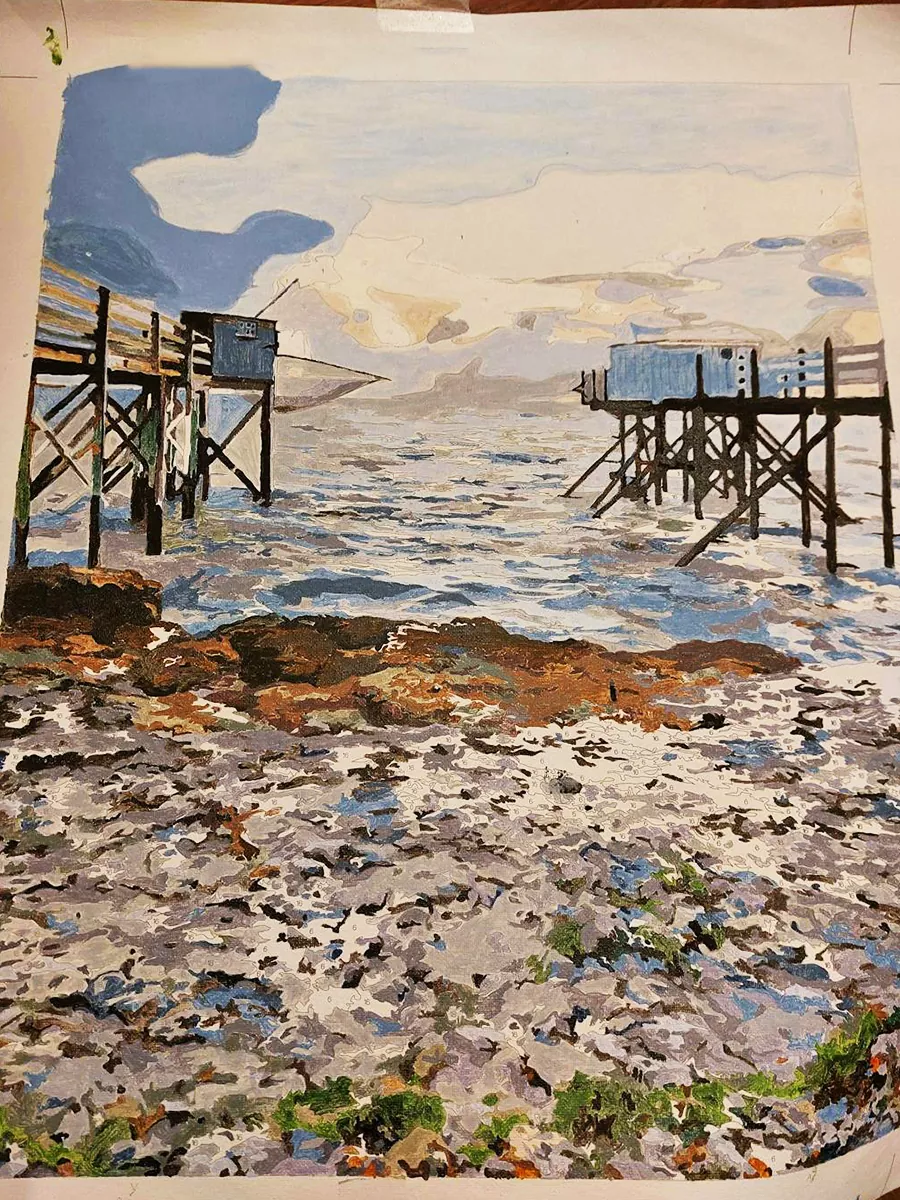 Custom Paint By Numbers Landscape - Painting By Numbers